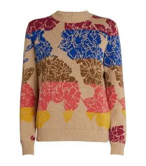 Max Mara Floral Caronte Sweater