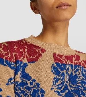Max Mara Floral Caronte Sweater