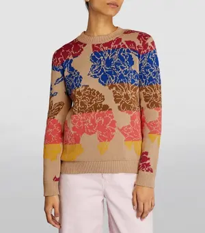 Max Mara Floral Caronte Sweater