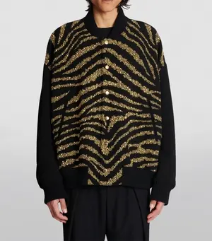 Balmain Embroidered Bomber Jacket