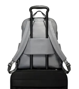 Tumi Leather Voyageur Ruby Backpack