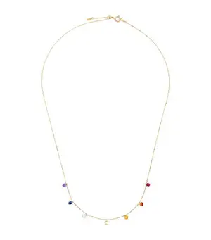 PERSEE Seven Chakra Gemstone Necklace