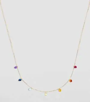 PERSEE Seven Chakra Gemstone Necklace
