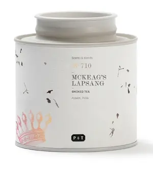 P & T Mckeags Lapsang Loose Tea Tin