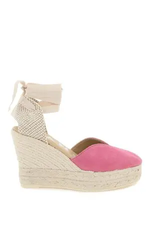 Manebí MANEBI Wedge Espadrilles Pink