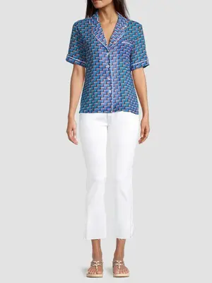 Stella Jean Printed Short-sleeve Shirt
