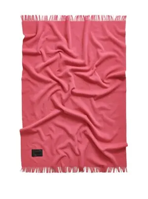 MAGNIBERG Logo-patch Virgin Wool Blanket