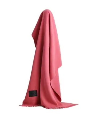 MAGNIBERG Logo-patch Virgin Wool Blanket