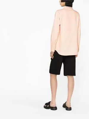 Raf Simons Long-sleeve Shirt With Logo Patch - Pink