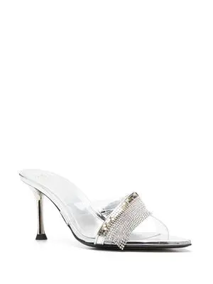 ALEVI MILANO 85mm Metallic Leather Sandals