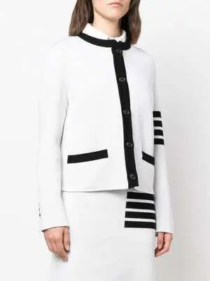 Thom Browne 4-bar Stripe Cardigan