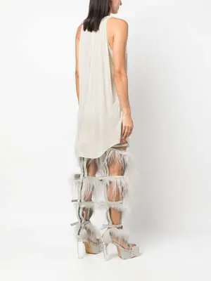 Rick Owens Semi-sheer Long-line Top