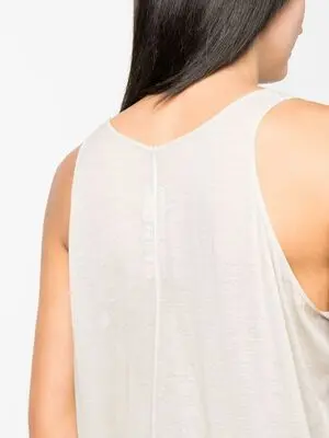 Rick Owens Semi-sheer Long-line Top