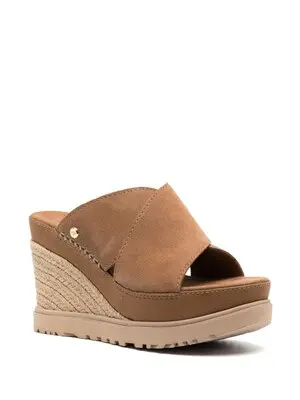 UGG Braided Wedge-heel Sandals