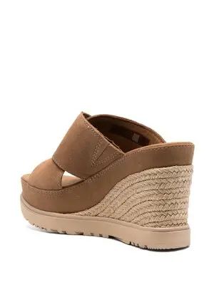 UGG Braided Wedge-heel Sandals
