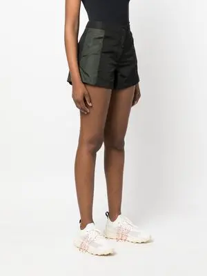 Moncler Logo-embossed Two-tone Shorts