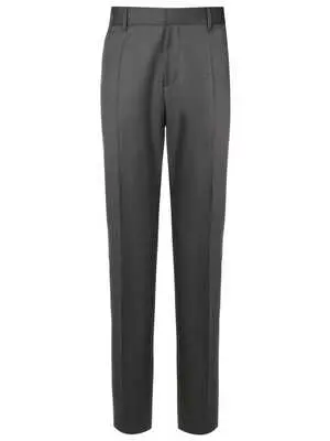 BOSS Straight-leg Tailored Trousers - Grey