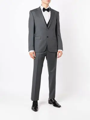 BOSS Straight-leg Tailored Trousers - Grey