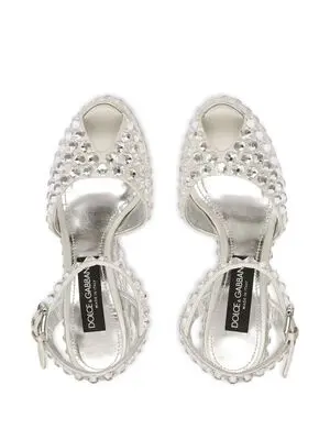 Dolce & Gabbana Rhinestone-embellished Platform Pumps