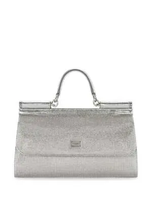 Women's Rhinestone Top Handle Bags