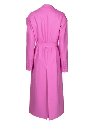 Costarellos Peak-lapels Trench Coat