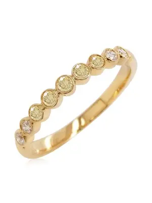 HYT JEWELRY 18kt Gold Diamond Ring - Yellow