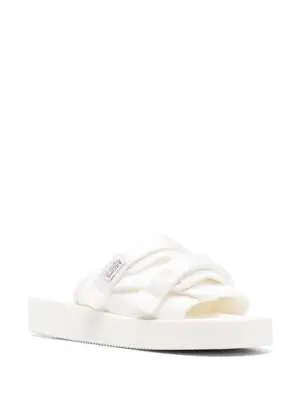 Suicoke Moto-po Slides - White