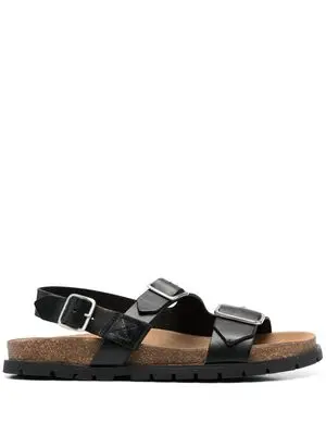 A.p.c. Aly Buckle-strap Leather Sandals