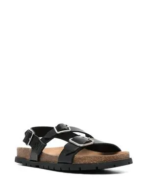 A.p.c. Aly Buckle-strap Leather Sandals