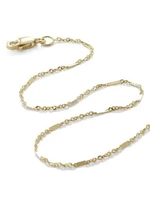Monica Vinader 14kt Yellow Shimmer Chain Necklace