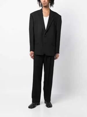 Random Identities Long-sleeved Oversized Blazer