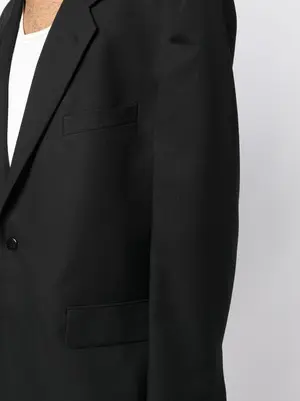 Random Identities Long-sleeved Oversized Blazer