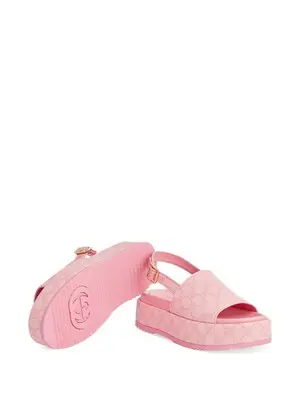 Gucci Platform Gg Sandals