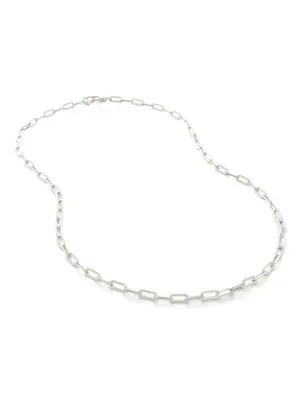 Monica Vinader Recycled Sterling Paperclip Chain Necklace - Silver