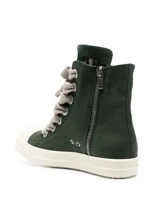 Rick Owens Chunky-laces High-top Sneakers