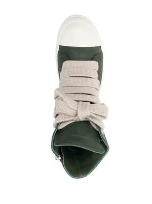 Rick Owens Chunky-laces High-top Sneakers