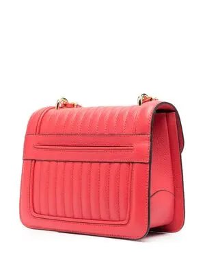 DELAGE Mini Ginette Shoulder Bag - Red