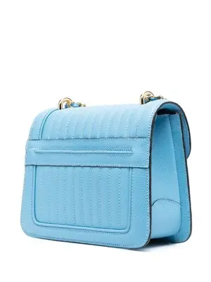 DELAGE Mini Ginette Shoulder Bag - Blue