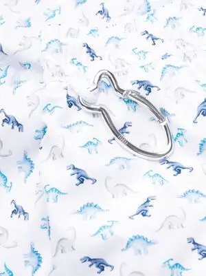 Fedeli Dinosaur-print Swim Shorts