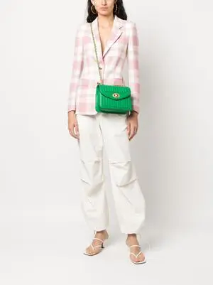 DELAGE Mini Ginette Shoulder Bag - Green