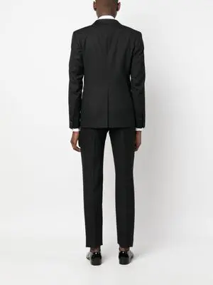 Tagliatore Single-breasted Dinner Suit - Black