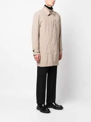 FAY Layered Trenchcoat - Brown
