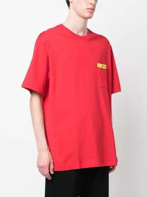 FERRARI Logo-print Crew-neck T-shirt