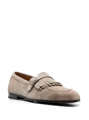 DOUCAL'S Fringe Detail Loafers