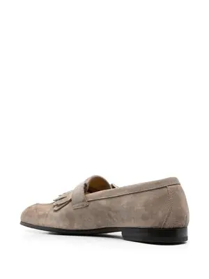 DOUCAL'S Fringe Detail Loafers