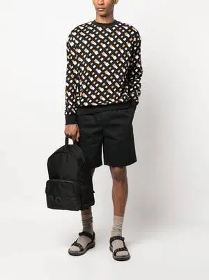 BOSS Embossed Logo Backpack