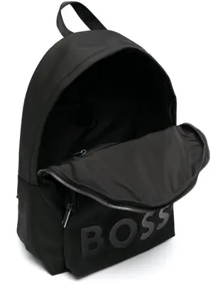 BOSS Embossed Logo Backpack