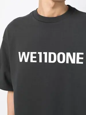 We11Done Logo-print T-shirt