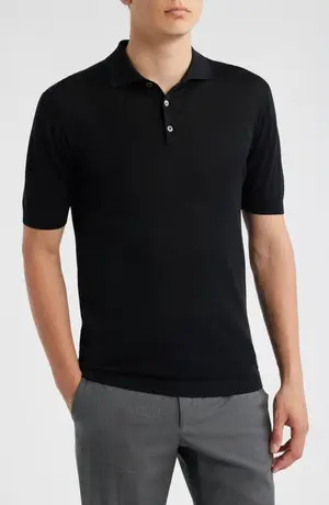Jack Victor Button Down Polos For Men