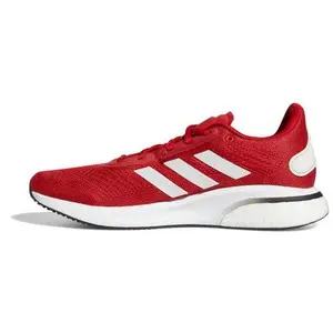 Adidas White Nebraska Huskers Supernova Shoe